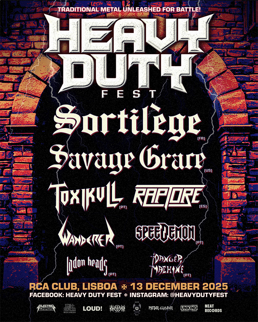 Heavy Duty Fest - 13/12/2025 - Lisboa - RCA Club - Portugal